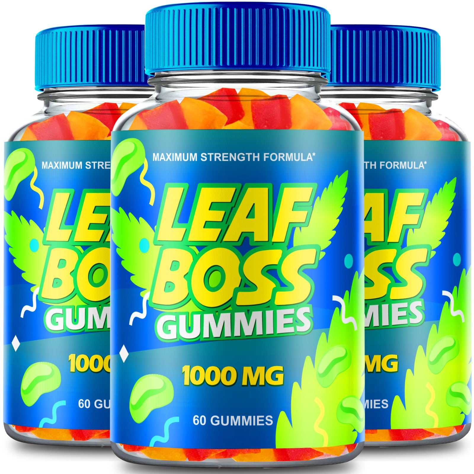 Leaf Boss Gummies - Official Gummies (3 Pack) – SuppsWorld