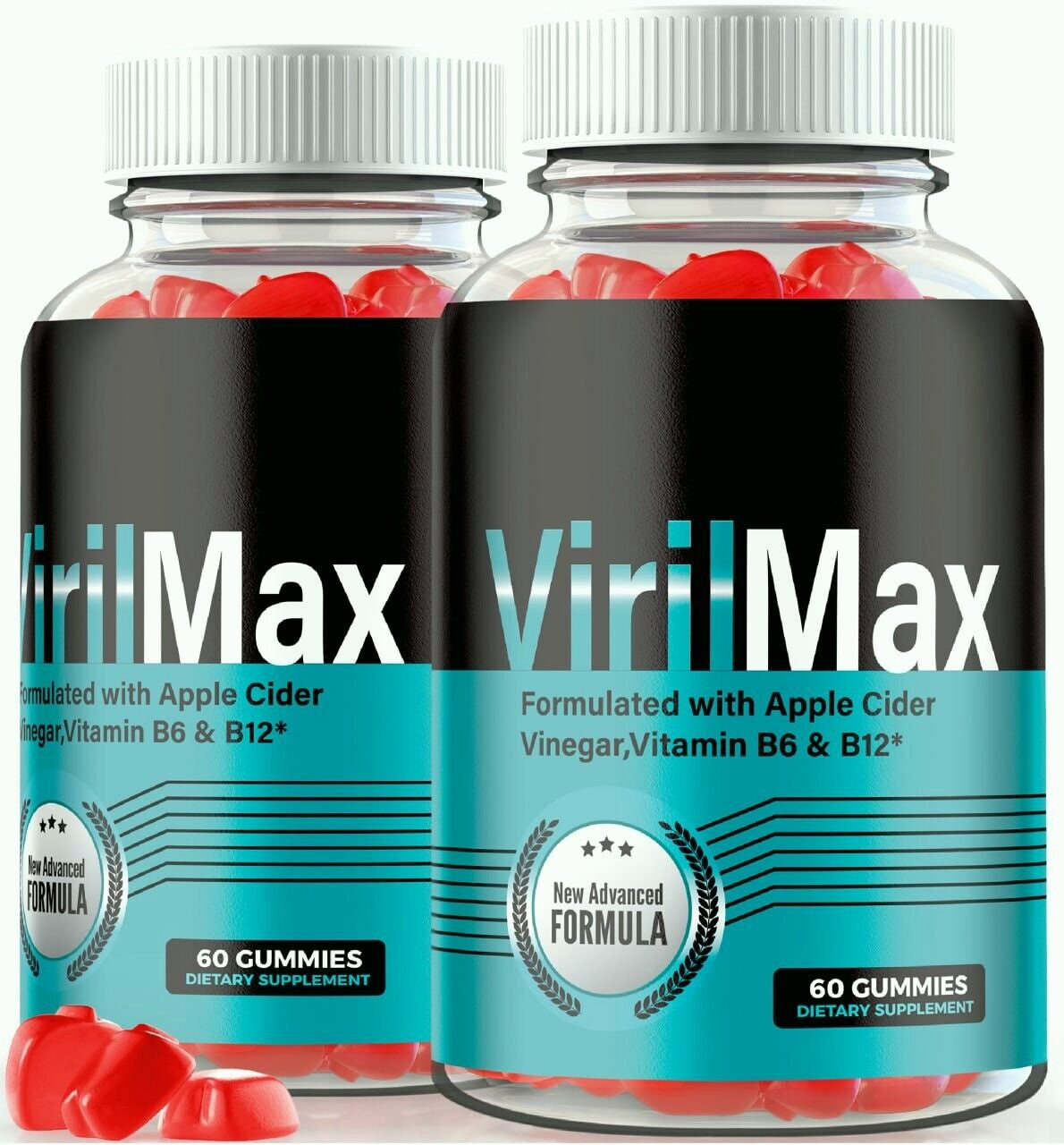 (2 Pack) Virilmax Maximum Strength Weight Loss & Energy Gummies for Me – SuppsWorld