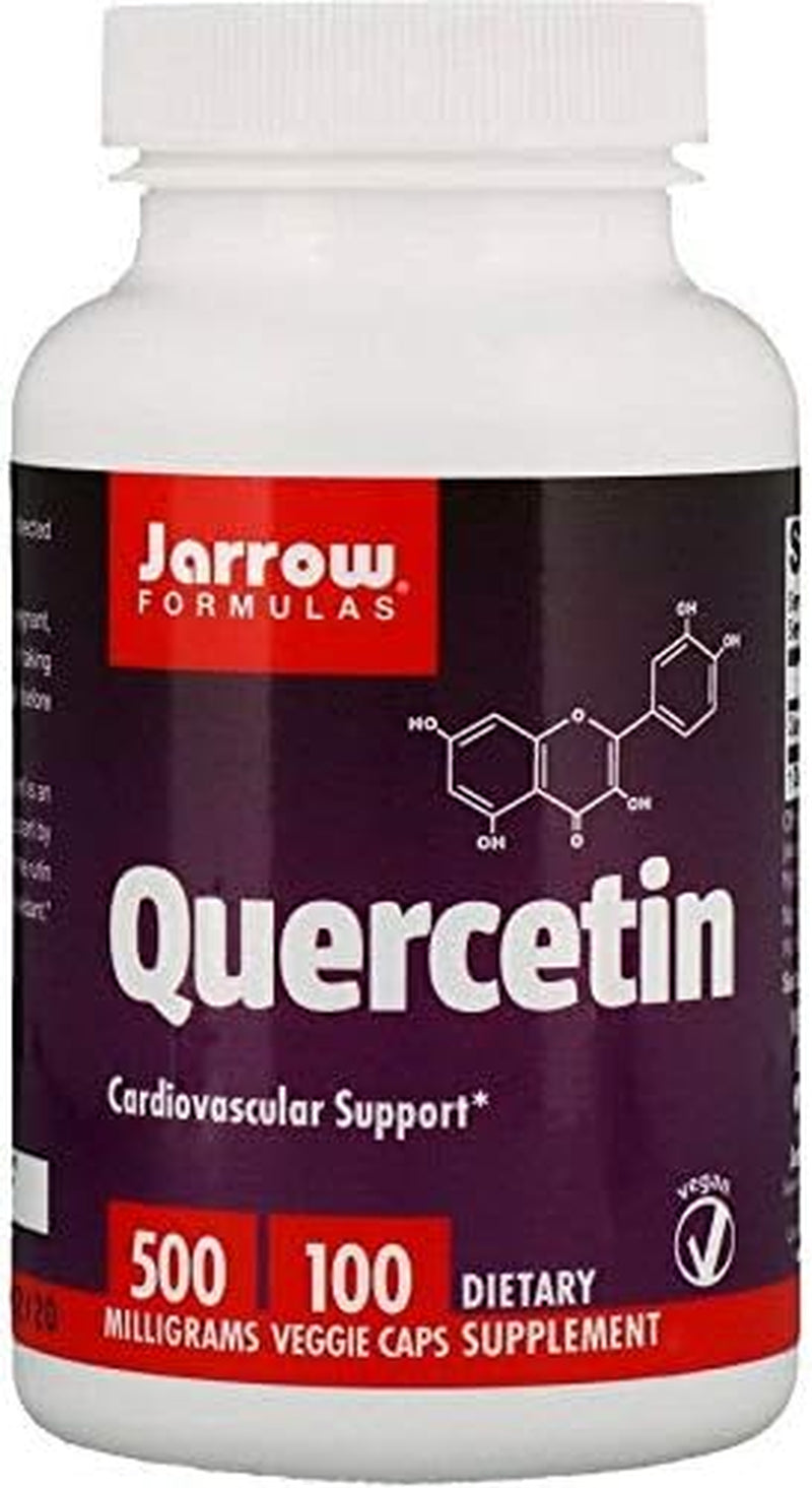 Jarrow Formulas Quercetin, 500 Mg, Capsules - 100 Count – My Store