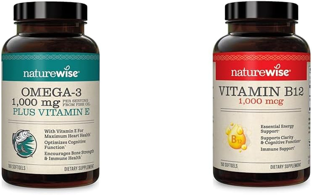 Naturewise High-Potency 1000Mg Omega 3 600Mg EPA 400Mg DHA Vitamin E 1 – SuppsWorld