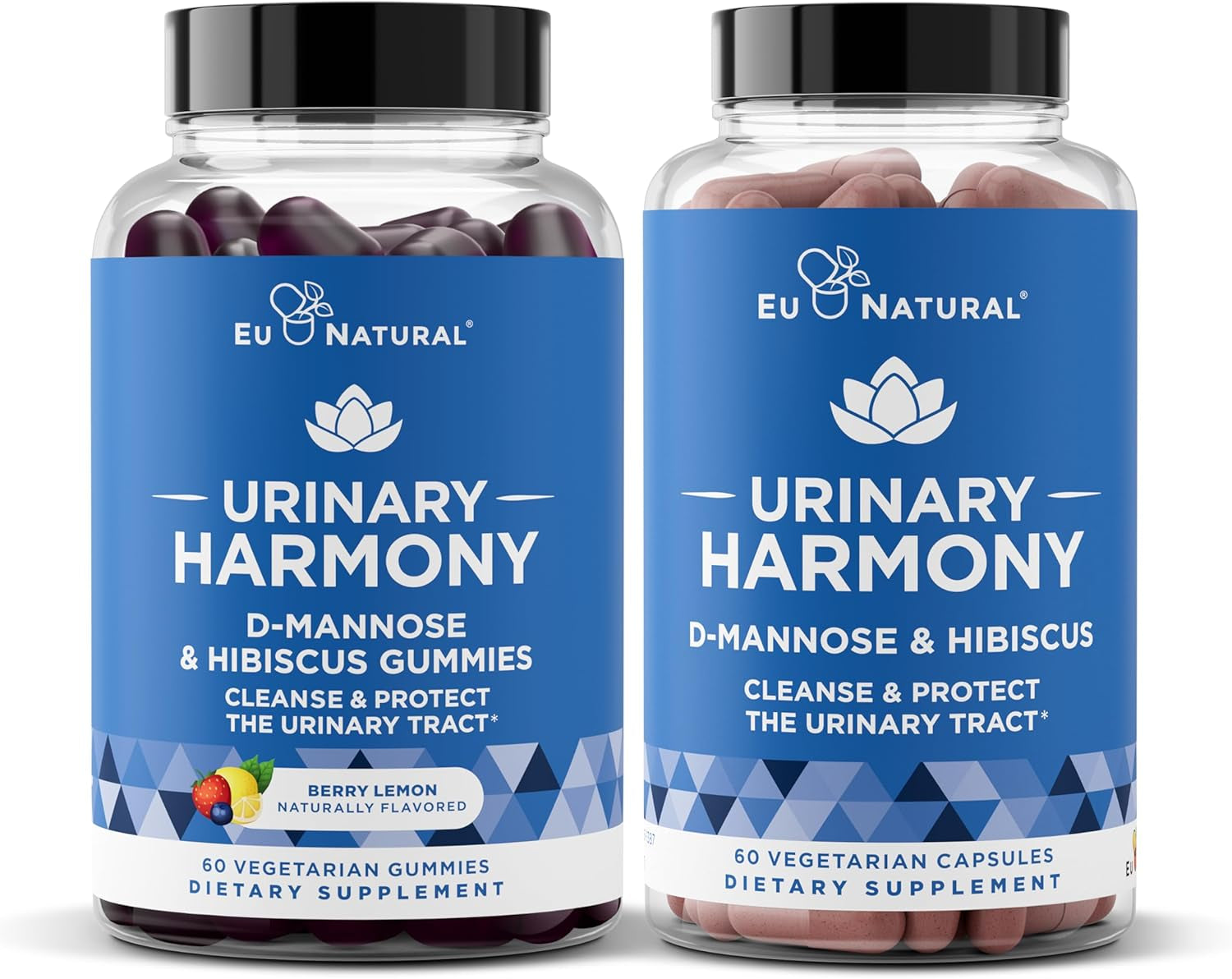 Eu Natural Urinary Harmony Capsules and Gummies Bundle - Urinary Tract ...
