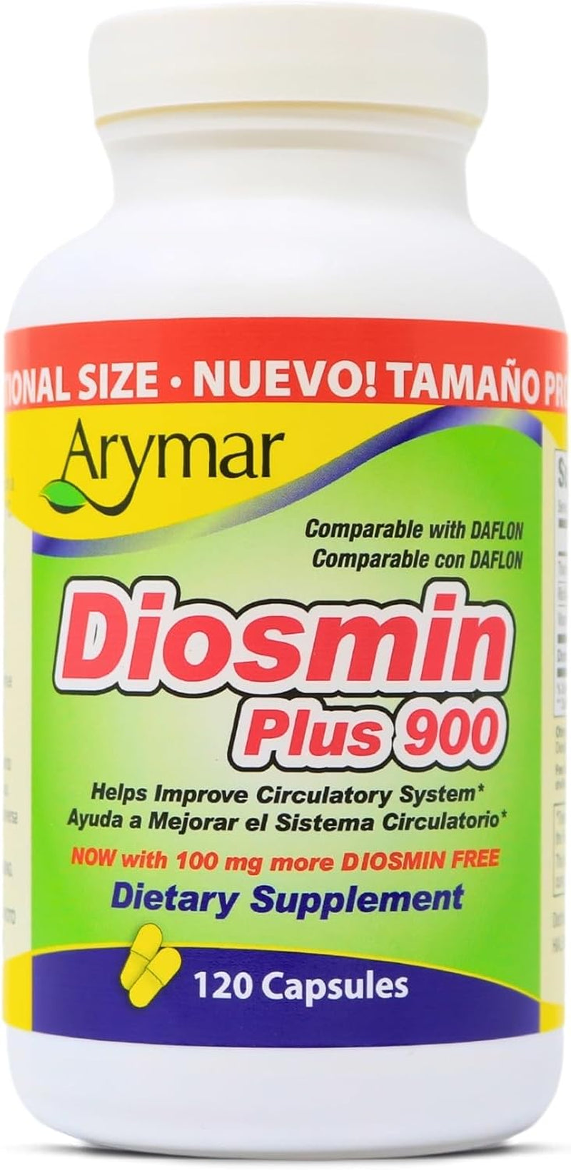 Diosmin plus 900 - Circulatory System Support Supplement, 1000Mg, 120 – My Store