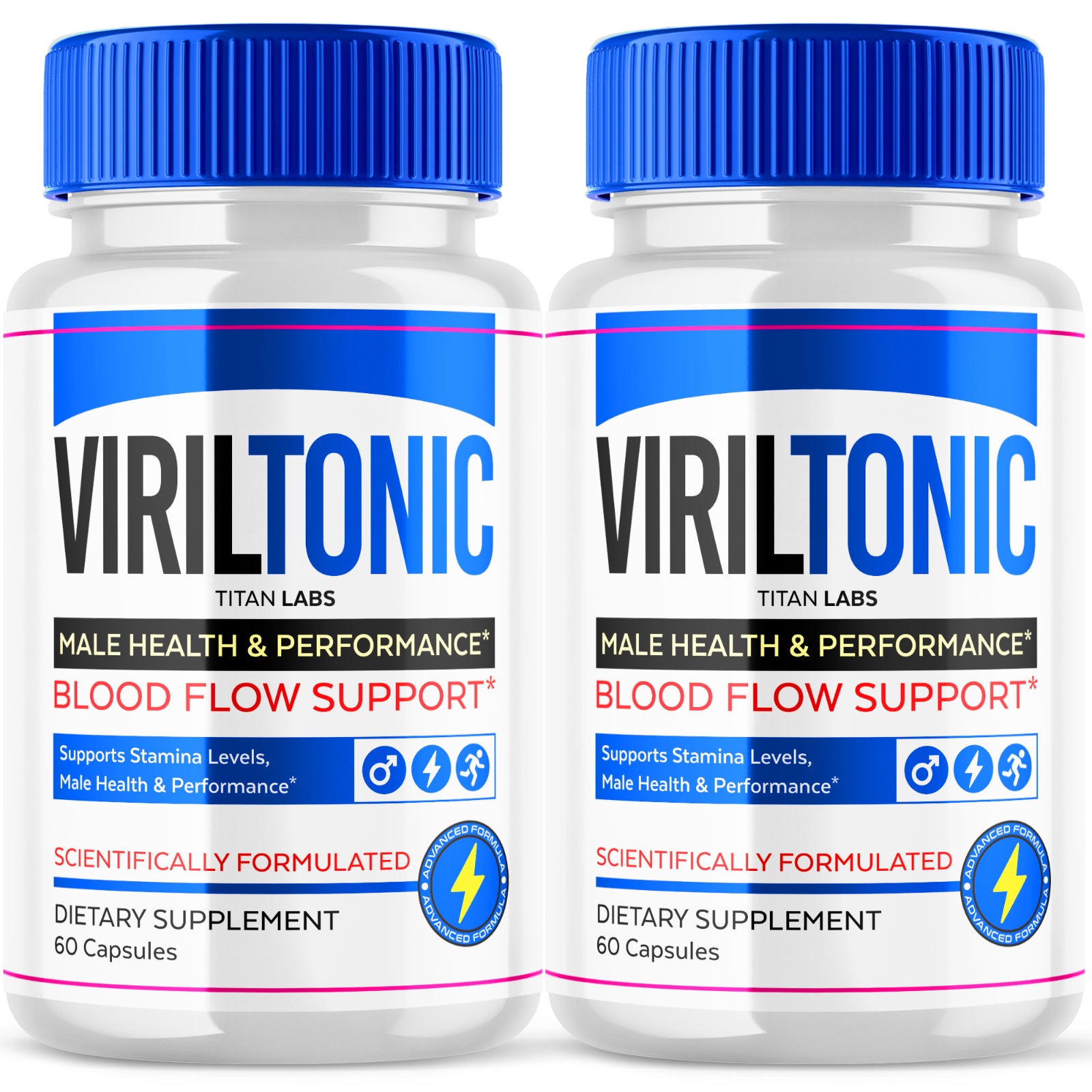Viriltonic for Male, Viril Tonic Advanced Formula Men Support (120 Cap – SuppsWorld