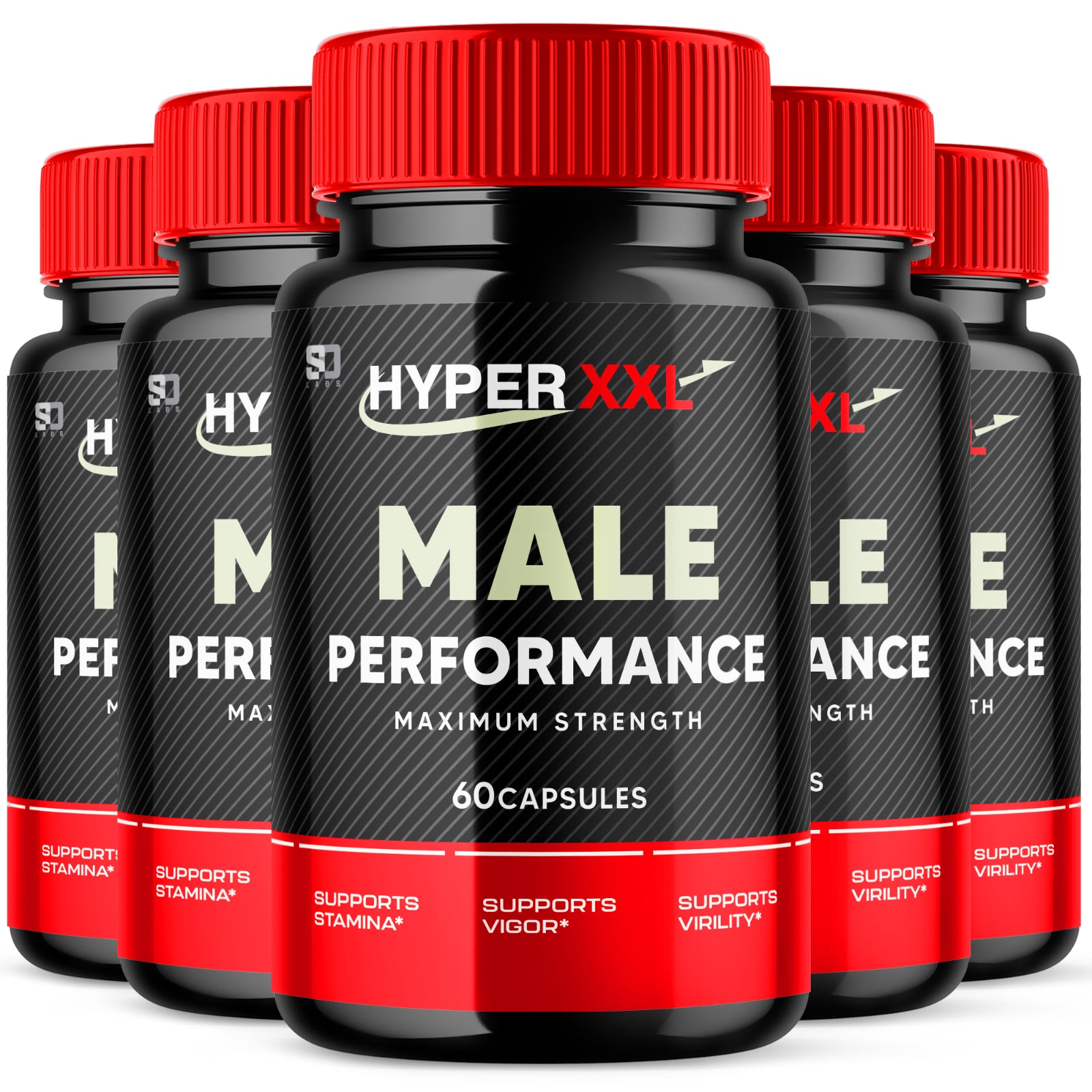 Hyper XXL Male Performance Maximum Strength (5 Pack) – SuppsWorld