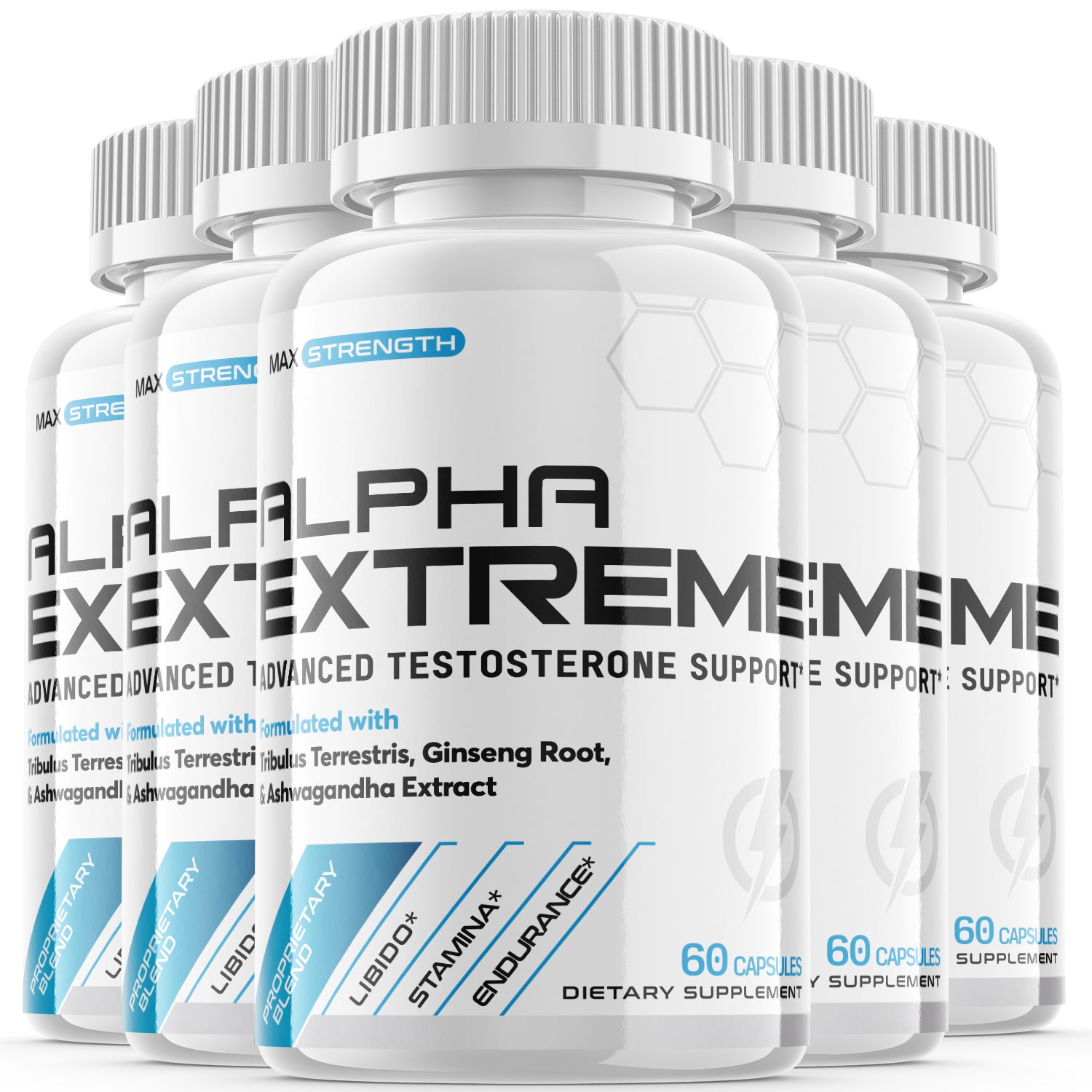 Alpha Extreme - Male Virility - 5 Bottles - 300 Capsules – My Store