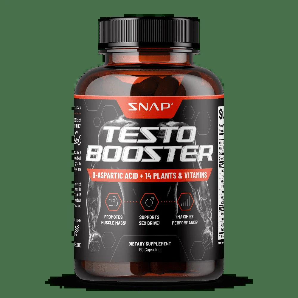 Testosterone Booster - Natural Sexual Drive Stamina, 90 Capsules ...