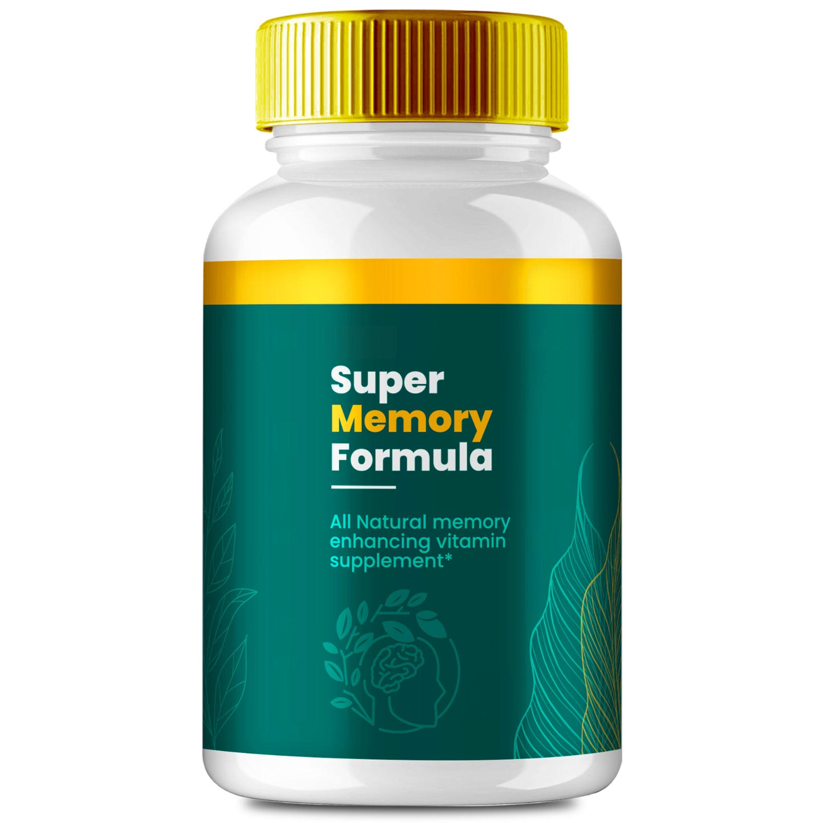 Super Memory Formula Capsules, Brain Supplements Pills (60 Capsules ...