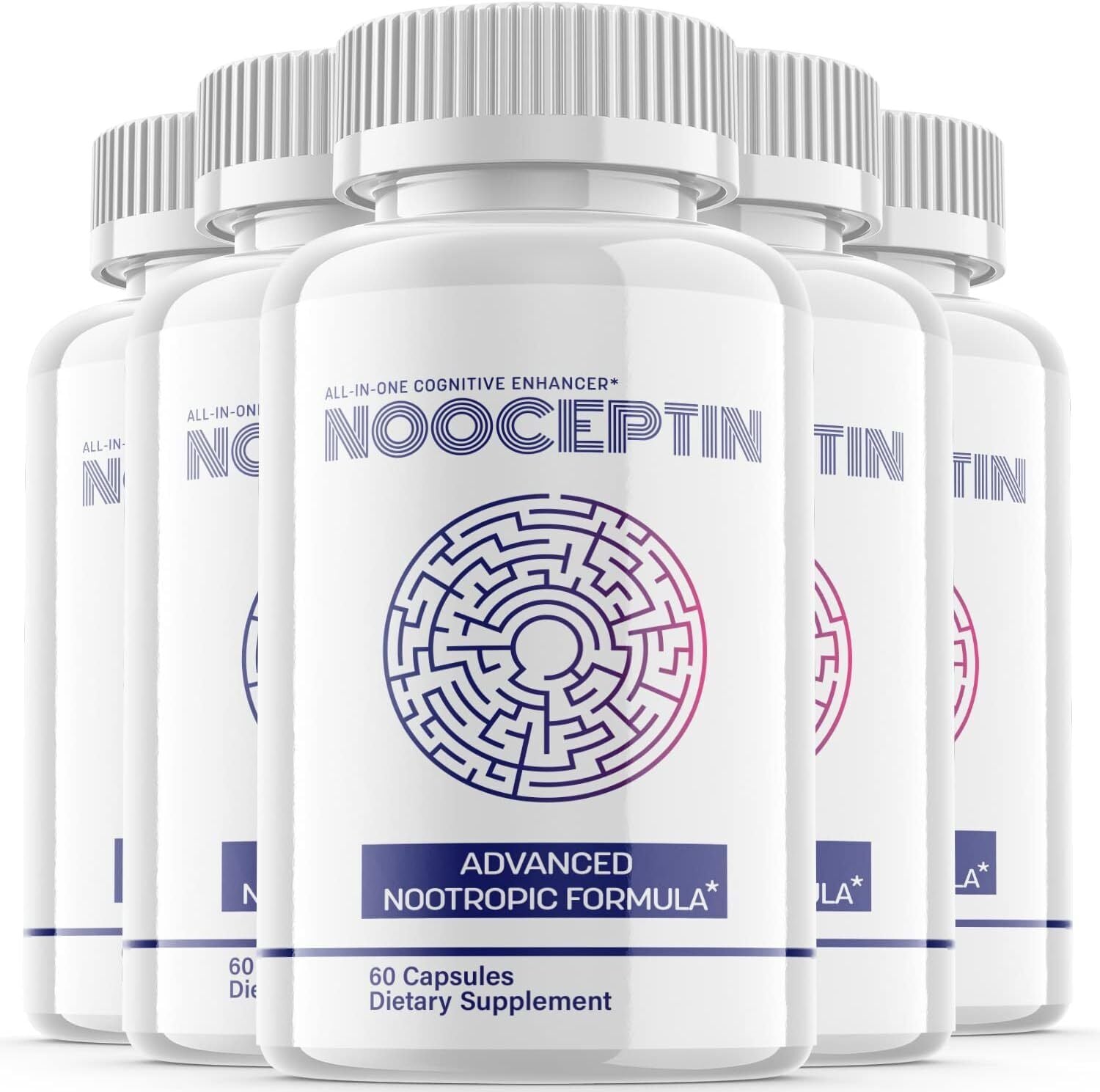 Nooceptin Nootropic Pills - Nooceptin Supplement for Brain Health - 5 ...
