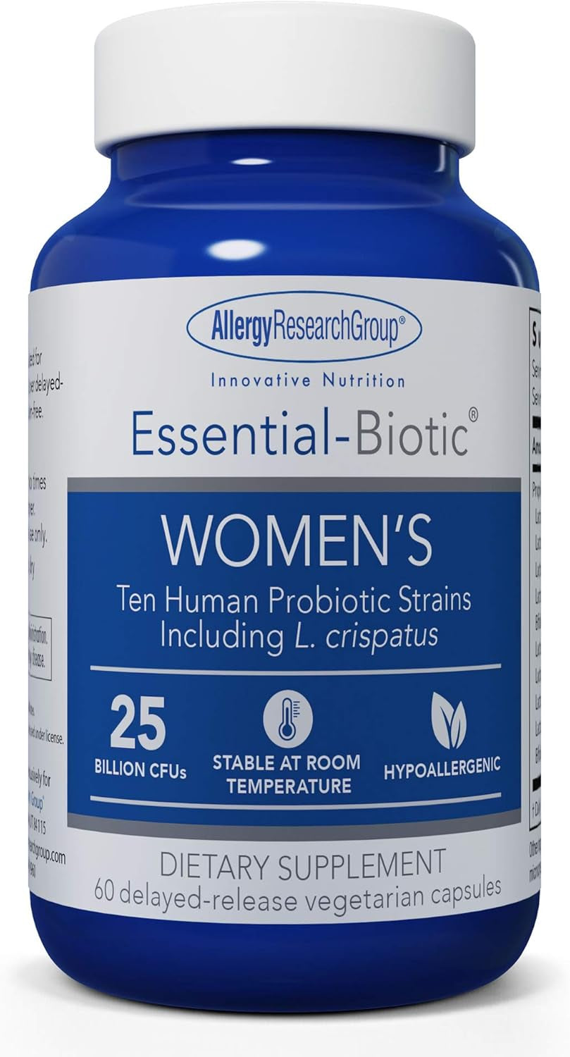 Allergy Research Group - Essential-Biotic Womens - GI, Probiotic, 25 B ...