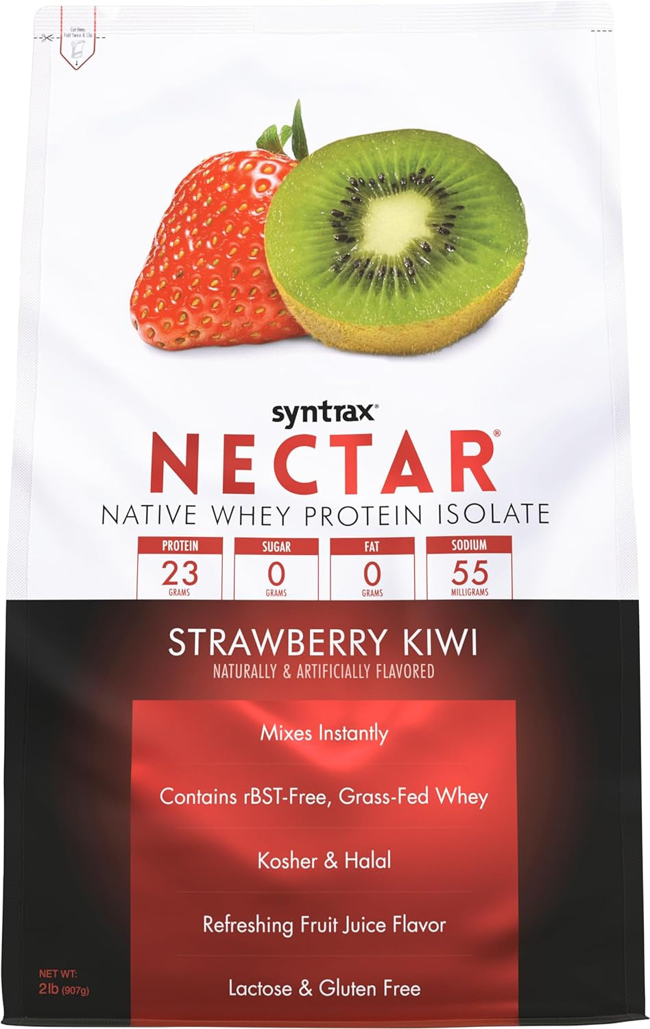 Syntrax Nutrition Nectar, 100% Whey Isolate Protein Powder, Refreshing ...