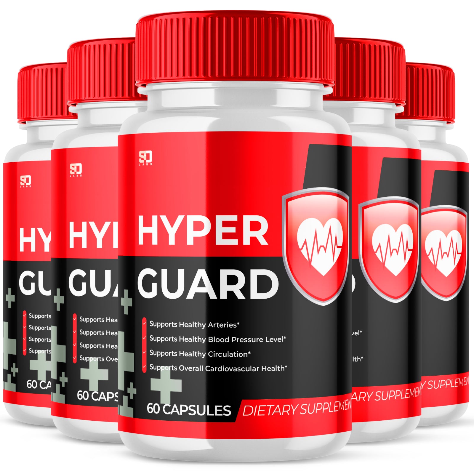 Hyper Guard Blood Pills Supports Blood and Cardiovascular Health (5 Pa ...