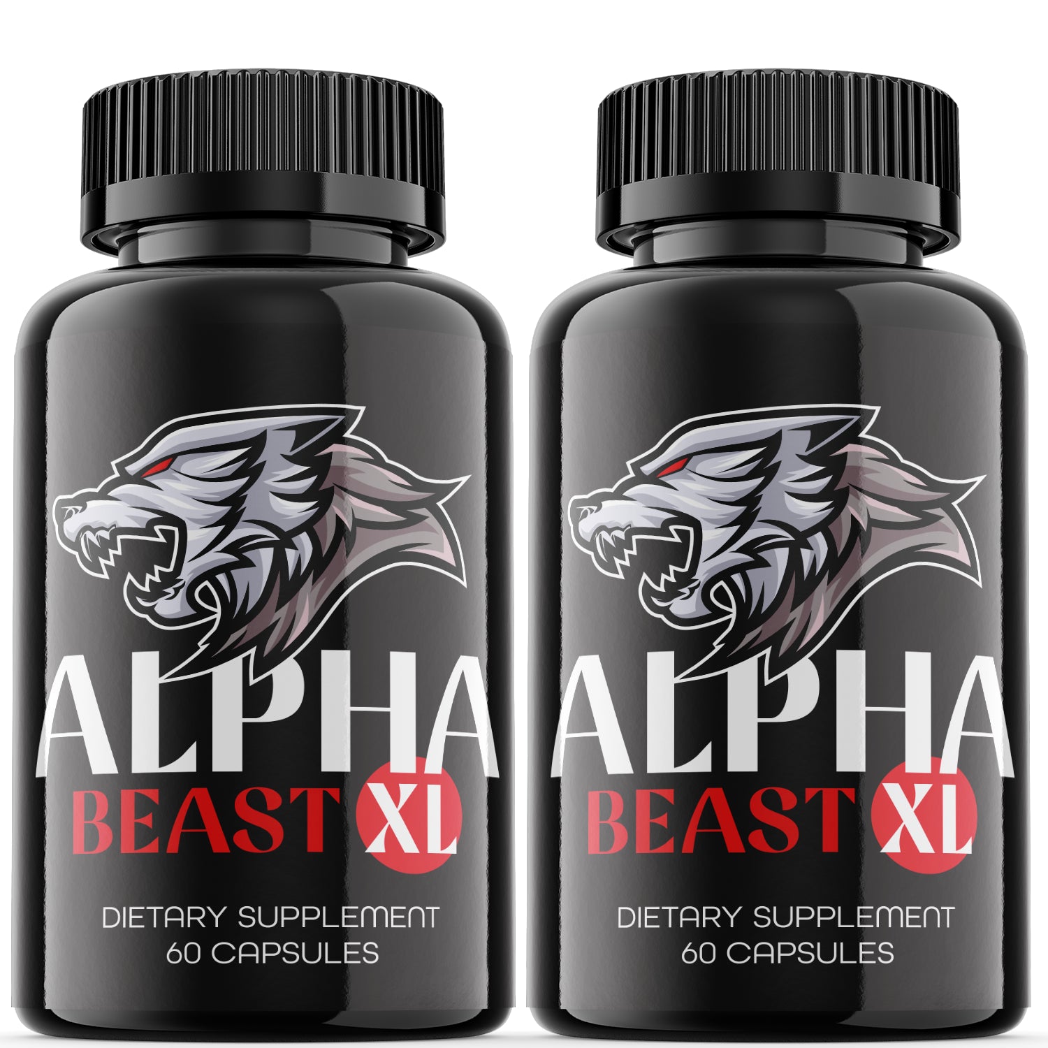 Alpha Beast XL - Male Virility - 2 Bottles - 120 Capsules – SuppsWorld