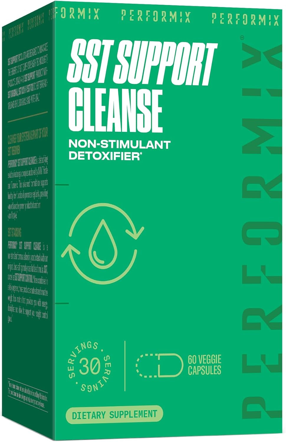 PERFORMIX SST Support Cleanse Non-Stimulant Liver Detox 60 Capsules ...