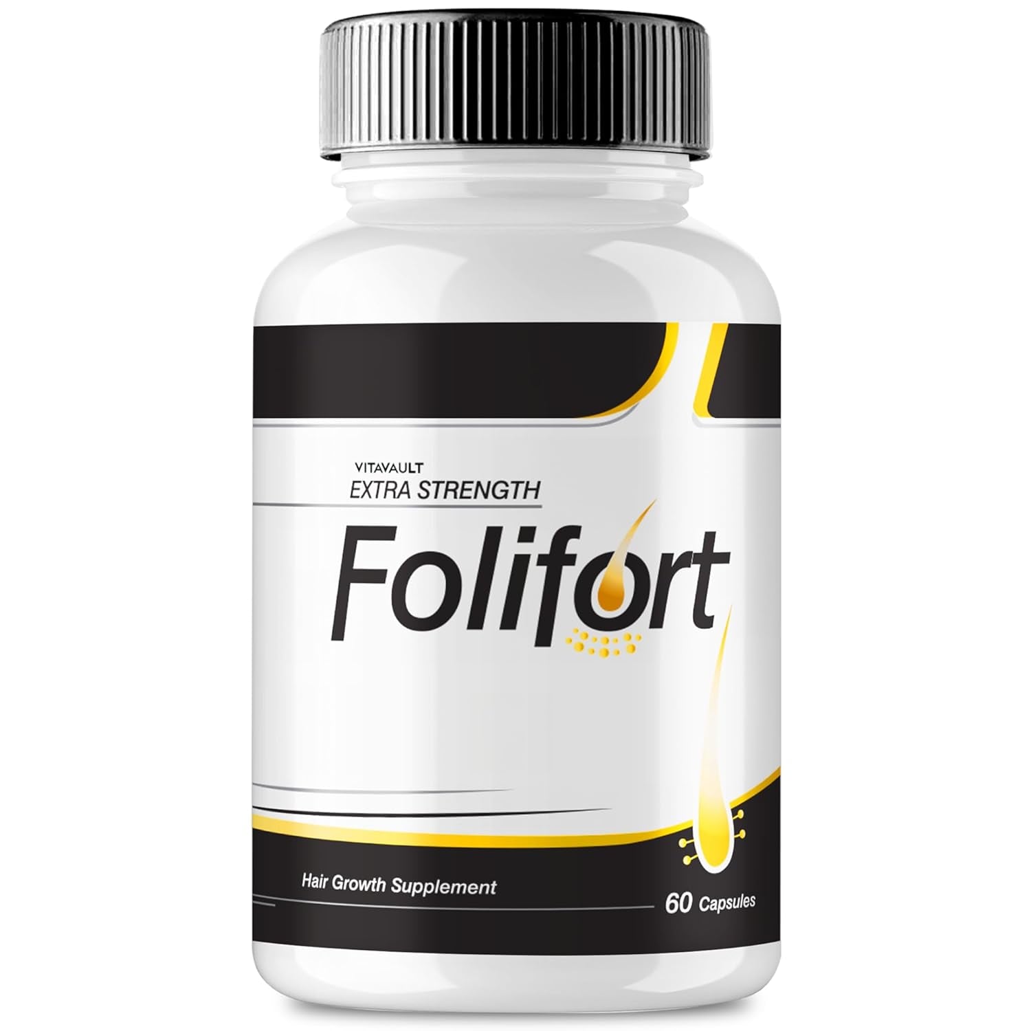 Folifort Extra Strength Hair Growth Supplement (1 Pack) - Advanced Sup ...