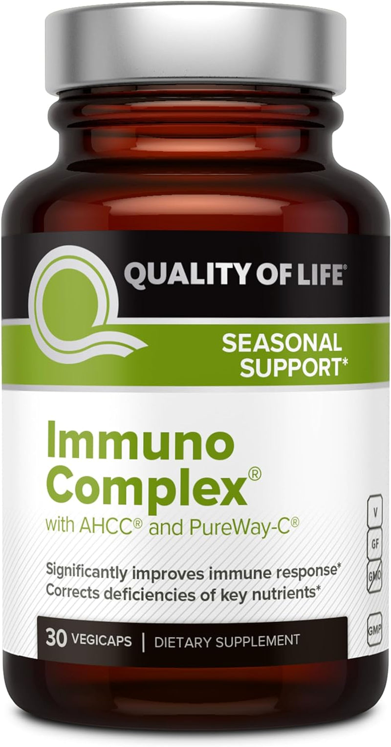 Quality of Life Premium AHCC Complex – Immunocomplex Includes AHCC Mus ...