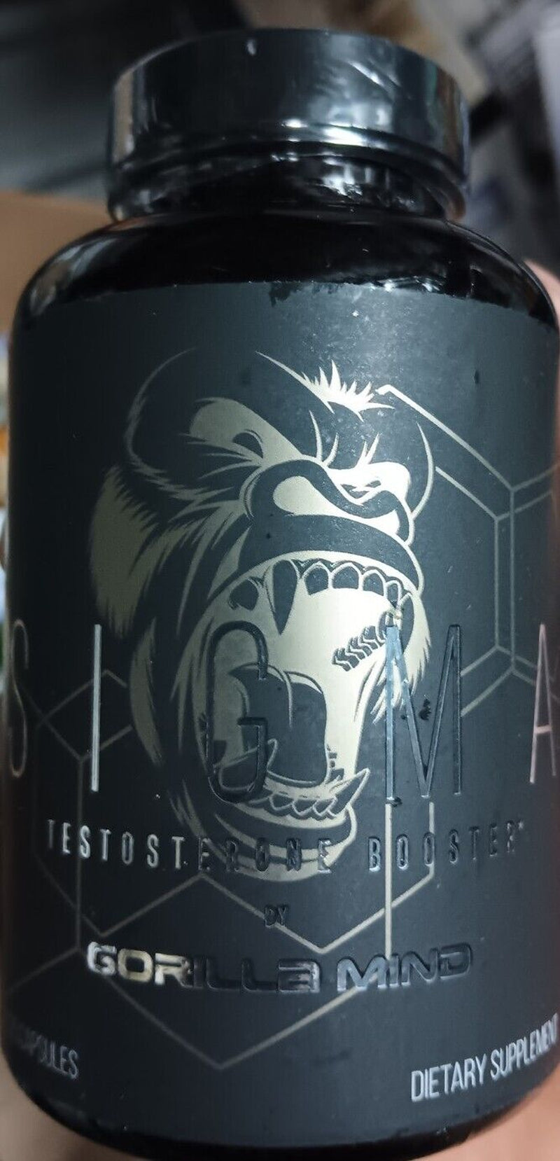 Gorilla Mind - SIGMA Testosterone Booster 120 Capsules Men'S Supplemen ...