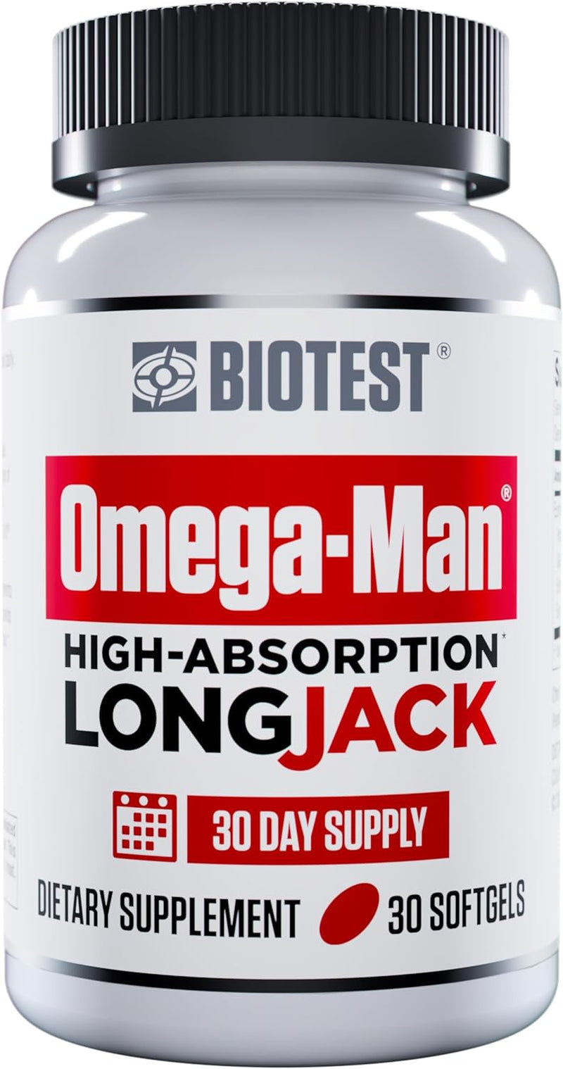 Biotest Omega-Man High-Absorption Longjack 300Mg (Eurycoma Longifolia ...