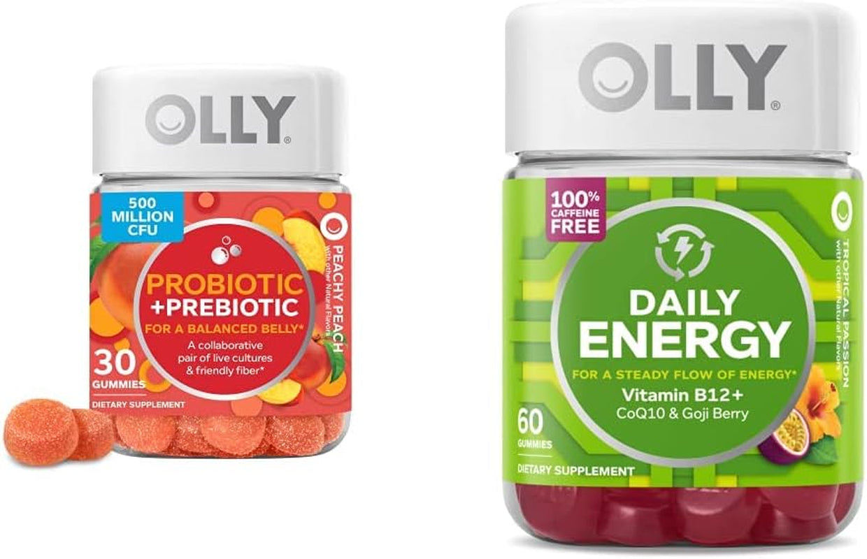 OLLY Probiotic + Prebiotic Gummy Daily Energy Gummy – My Store
