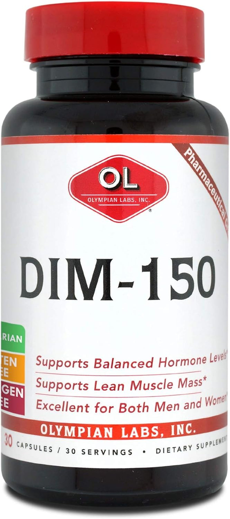 Olympian Labs DIM Supplement 150Mg - DIM Diindolylmethane 30 Capsule S ...