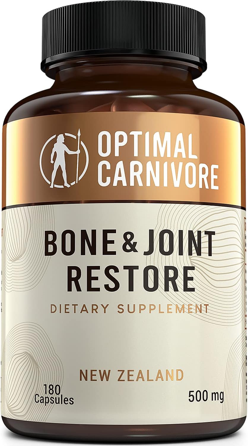 Grass Fed Bone Marrow Supplement & Bovine Tracheal Cartilage, Restore ...