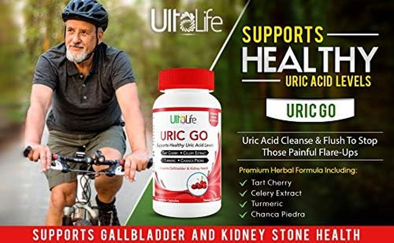URIC GO Uric Acid Cleanse – Natural Kidney Detox with Chanca Piedra ...