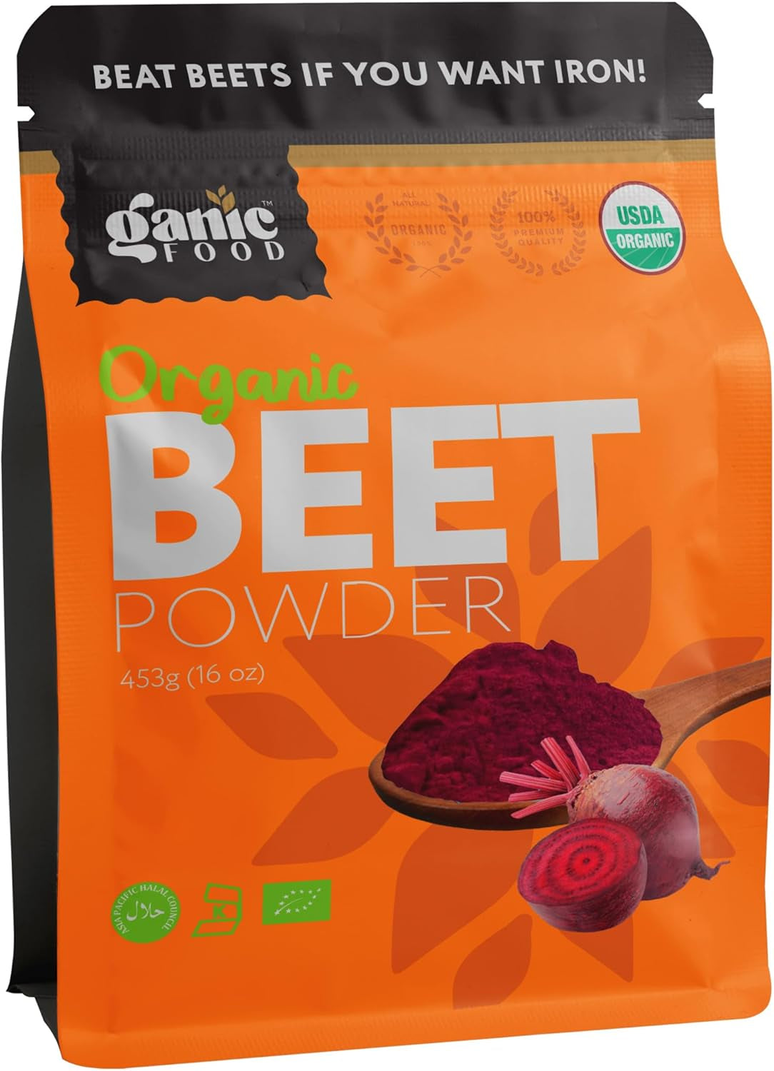 Organic Beet Root Powder, 16 Ounces – SuppsWorld