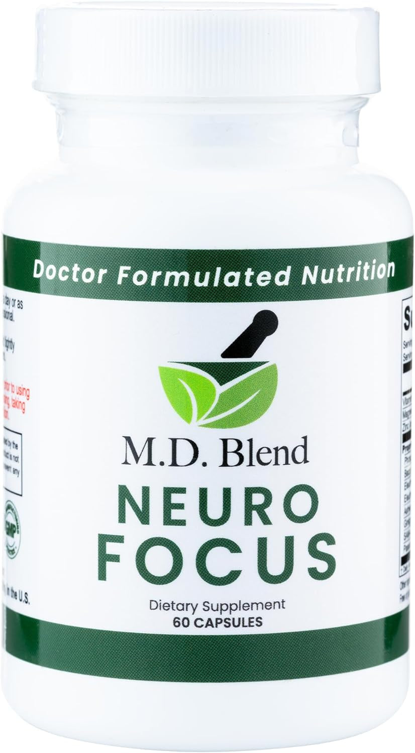 Neuro Focus - Expert Formulated Nootropic Supplement - Focus & Cogniti ...