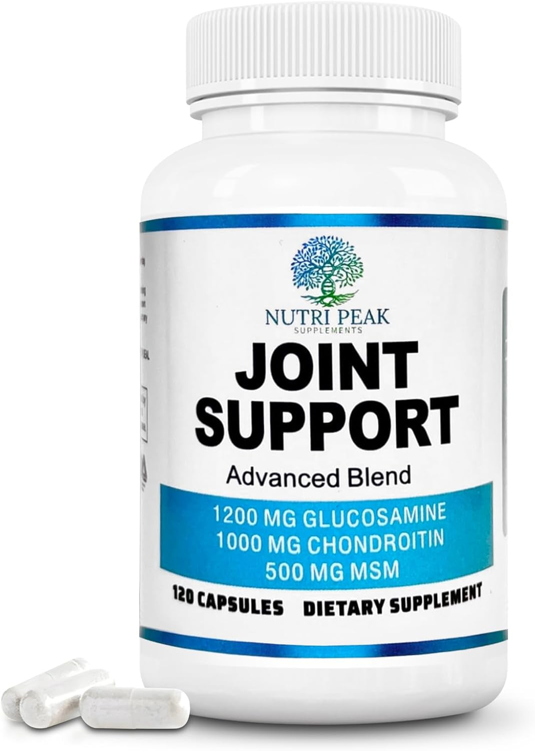 Advanced Joint Support Supplement - Glucosamine Chondroitin MSM Boswel ...