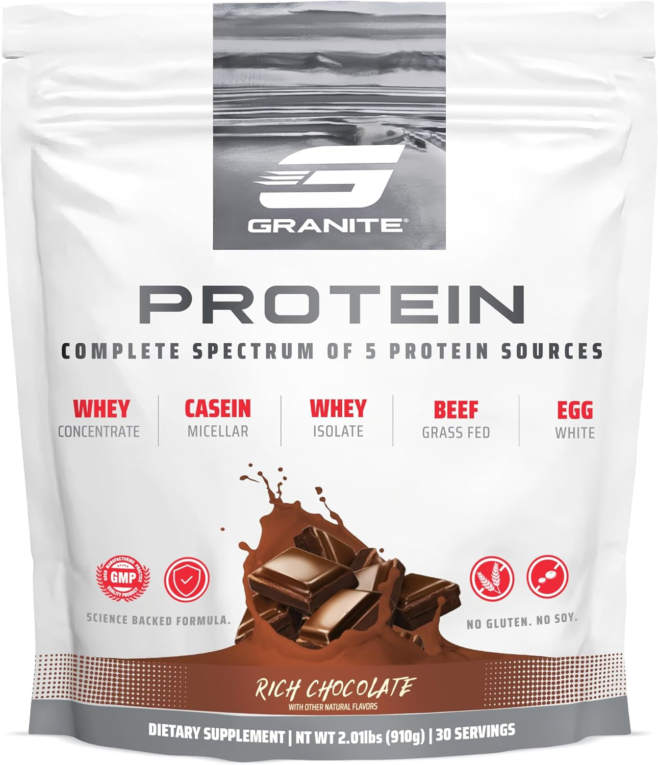 Granite Complete Spectrum Flavored Protein Powder - High Protein Mix f ...