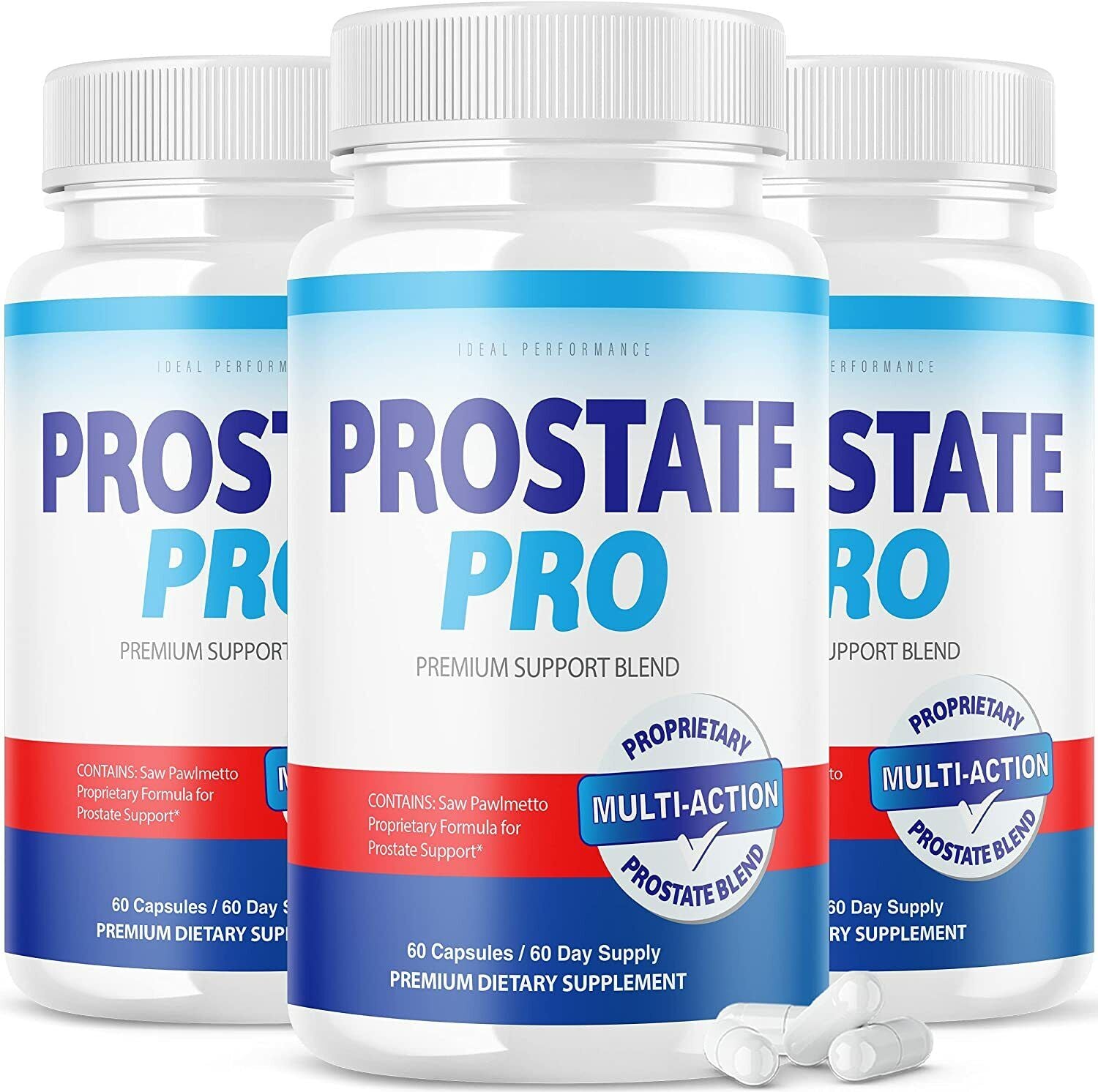 Prostate Pro Supplement for Men Advanced Prostate Health Support Pills ...