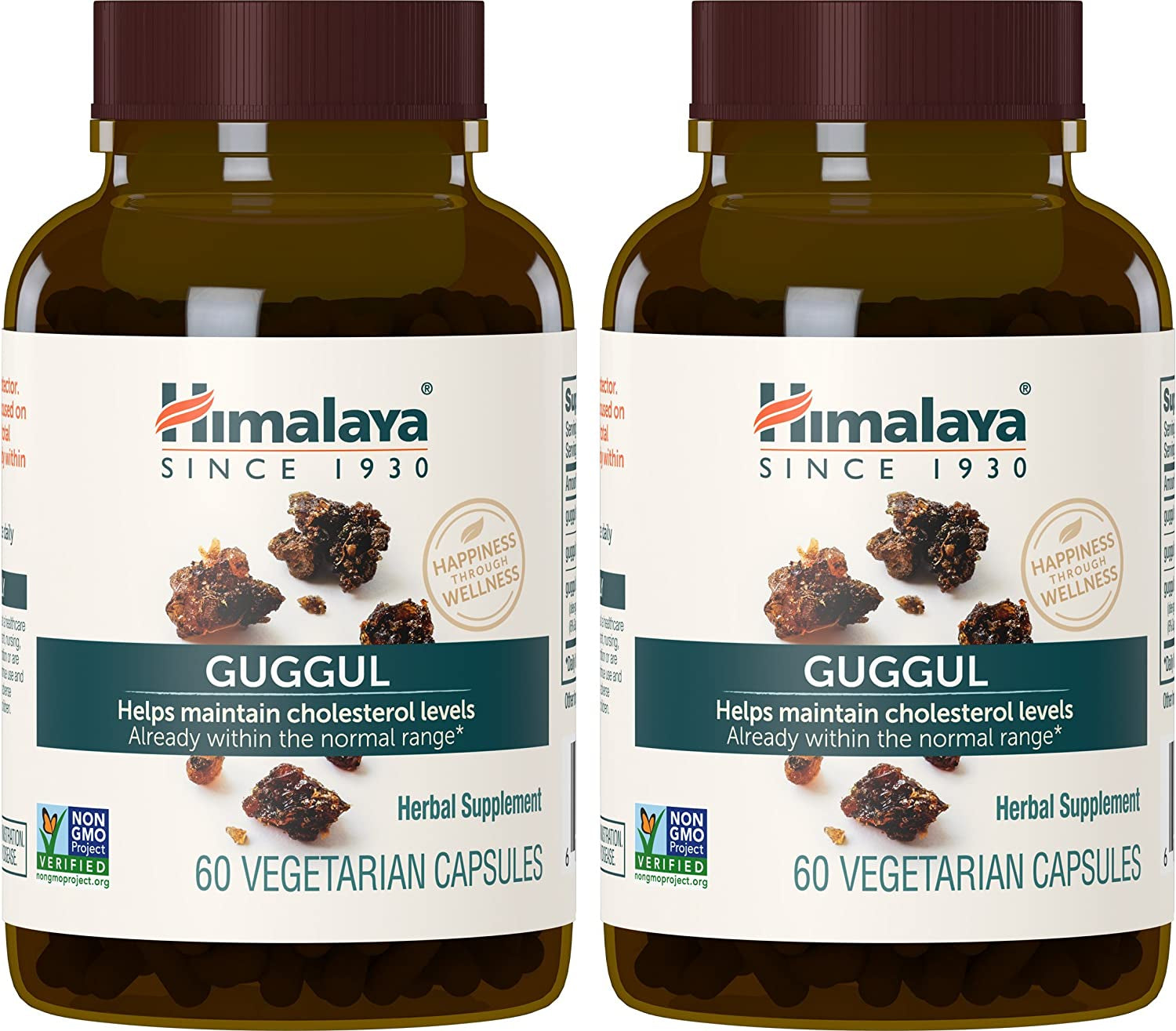 Himalaya Guggul, Cholesterol Supplement for Healthy LDL, HDL, and Trig ...
