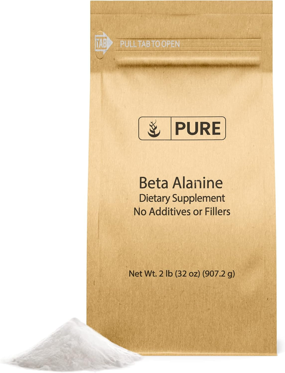 Beta Alanine Powder (2Lb), Always Pure Non-Essential Amino Acid, Glute ...