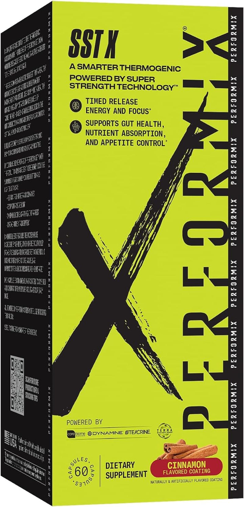 PERFORMIX SST X Thermogenic - Cinnamon - 60 Capsules (30 Servings ...