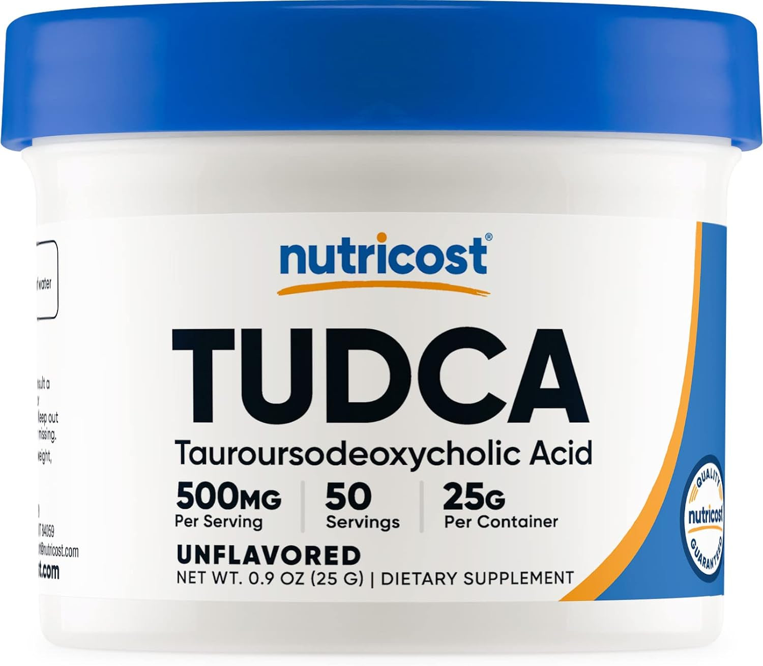 Nutricost Tudca Powder 25 Grams (Tauroursodeoxycholic Acid) - Gluten F ...