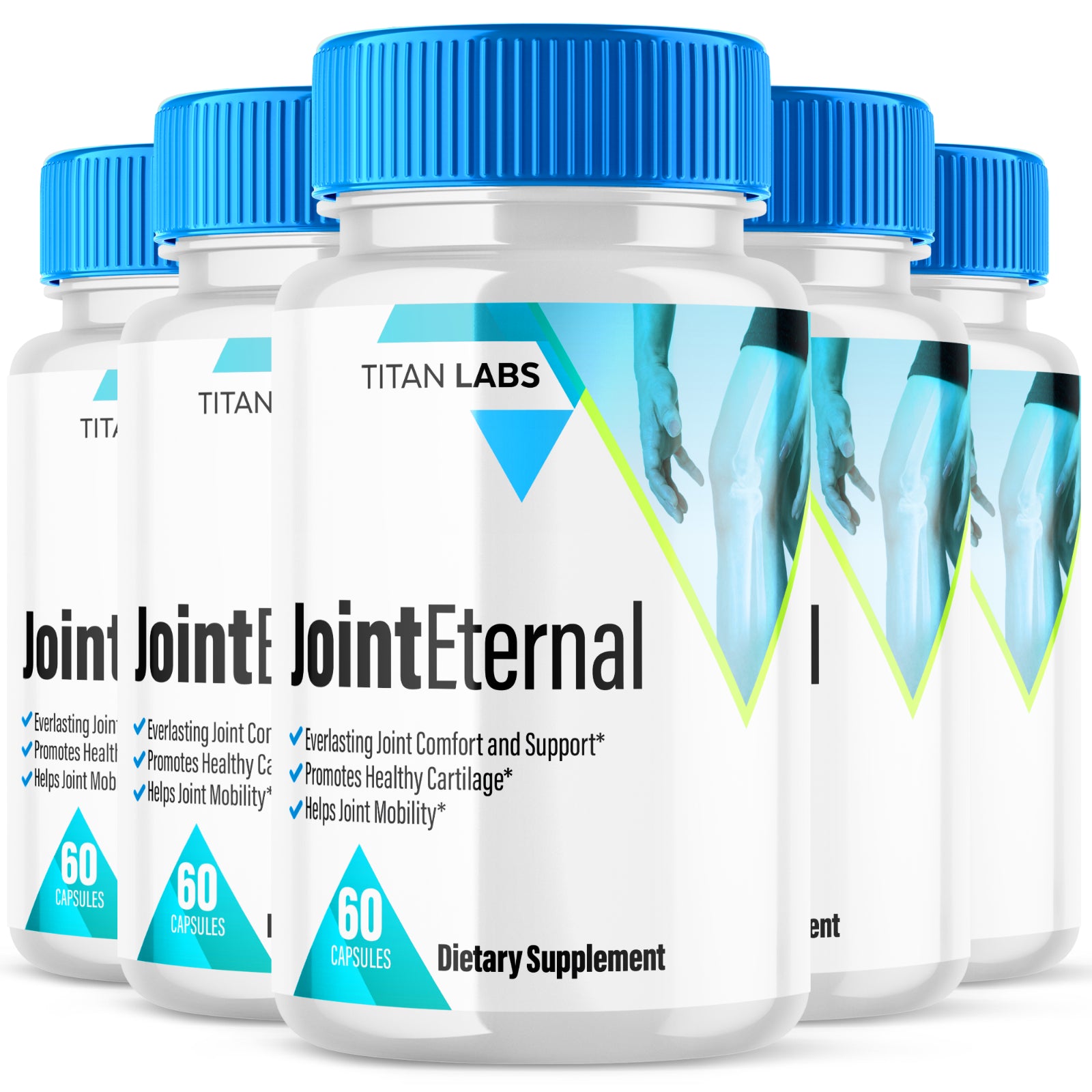 (5 Pack) Joint Eternal Natural Joint Supplement Boost Mobility (300 Ca ...
