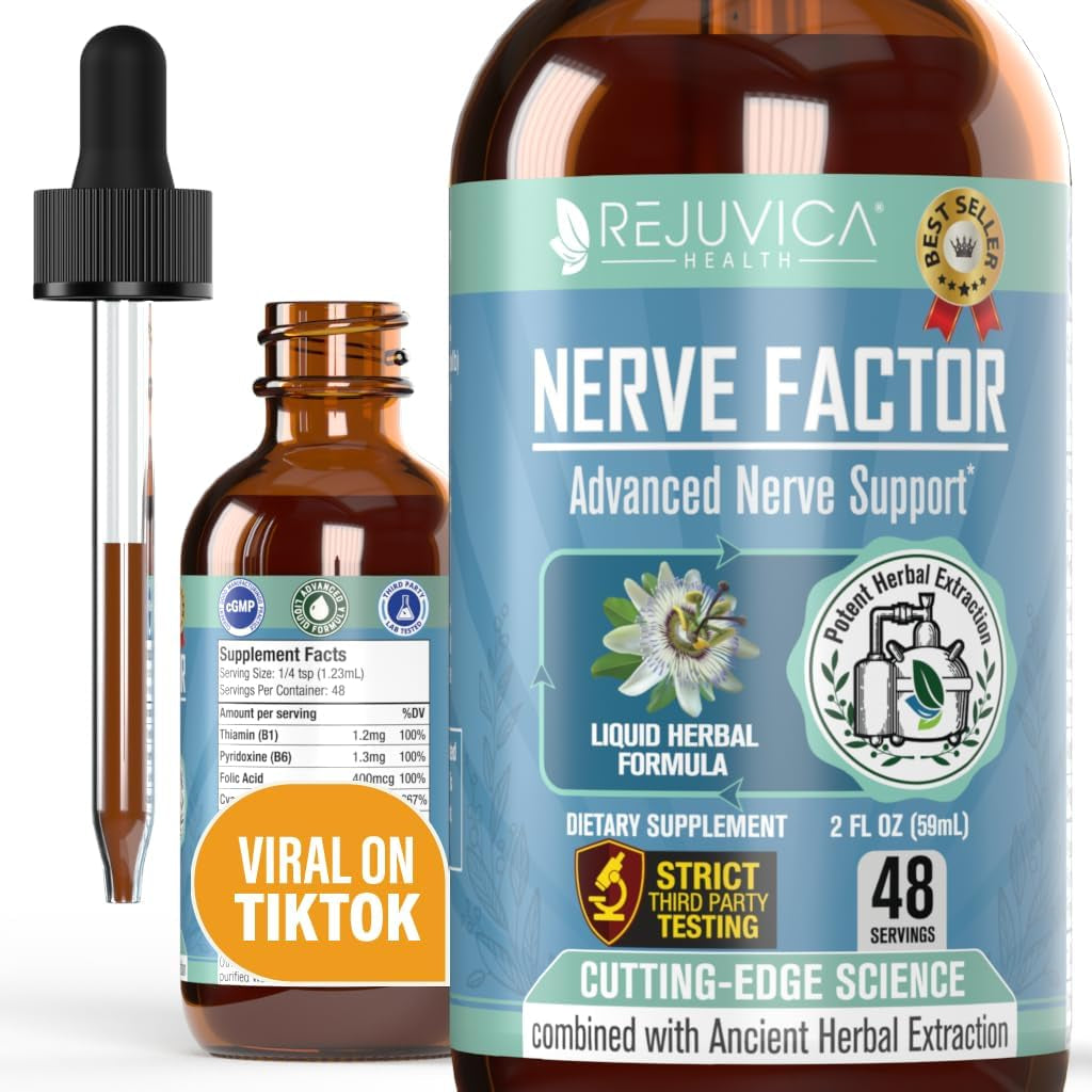 Nervefactor - Advanced Nerve Support Supplement - Liquid Delivery for ...
