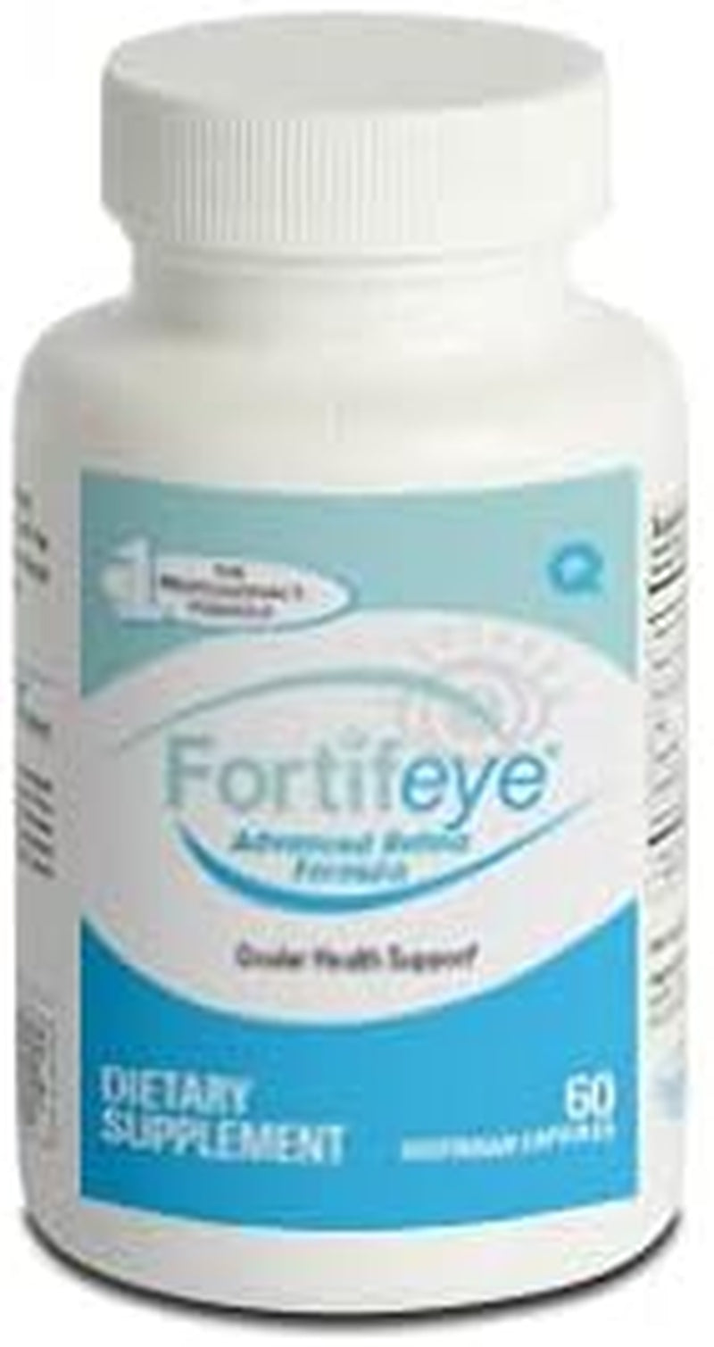 Fortifeye Advanced Retina Formula Formerly Fortifeye AREDS2 plus with ...