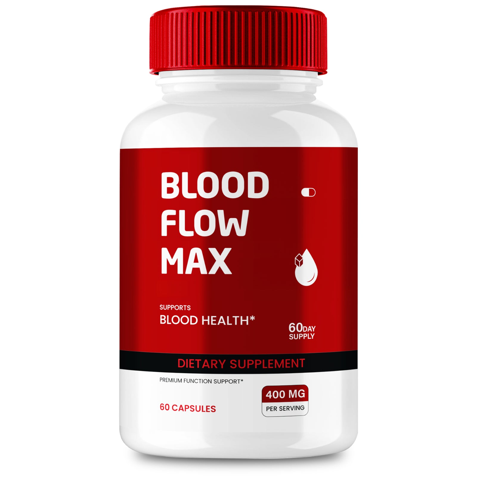 Blood Flow Max Capsules, Blood Support Supplement Pills (60 Capsules ...