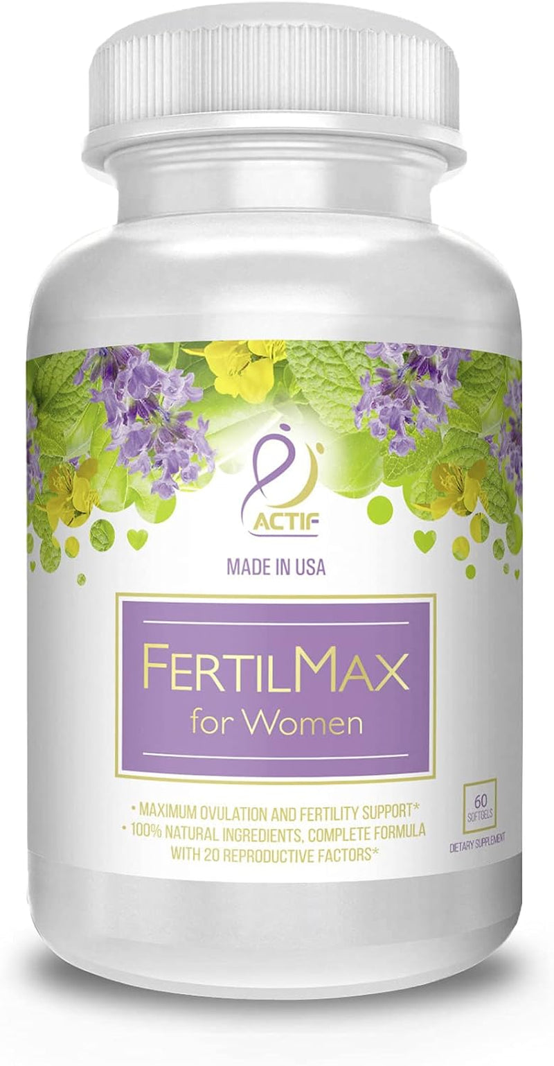 Fertilmax for Women - #1 Fertility Supplement and Ovulation Support, M ...