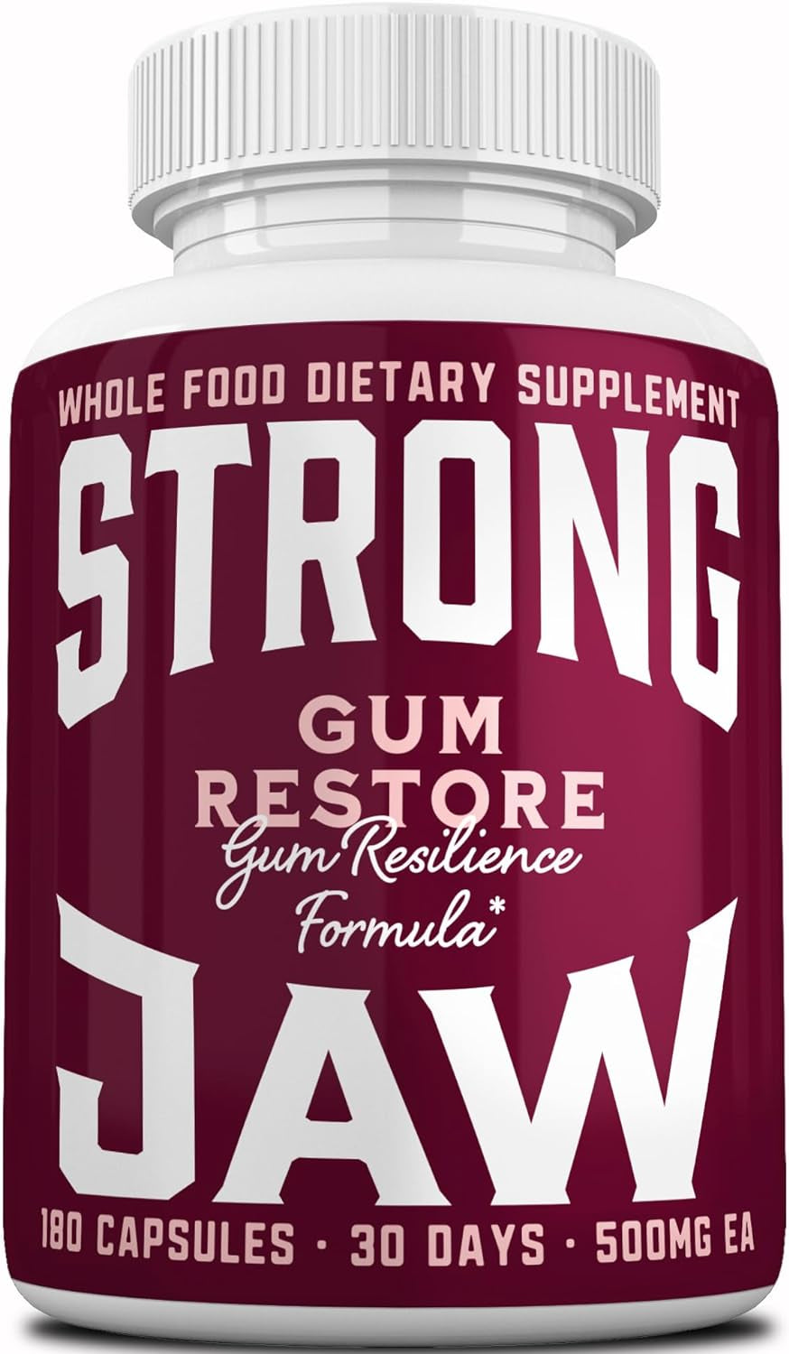 Gum Restore Supplement — Supports Receding Gums, Gum Swelling, Oral He ...