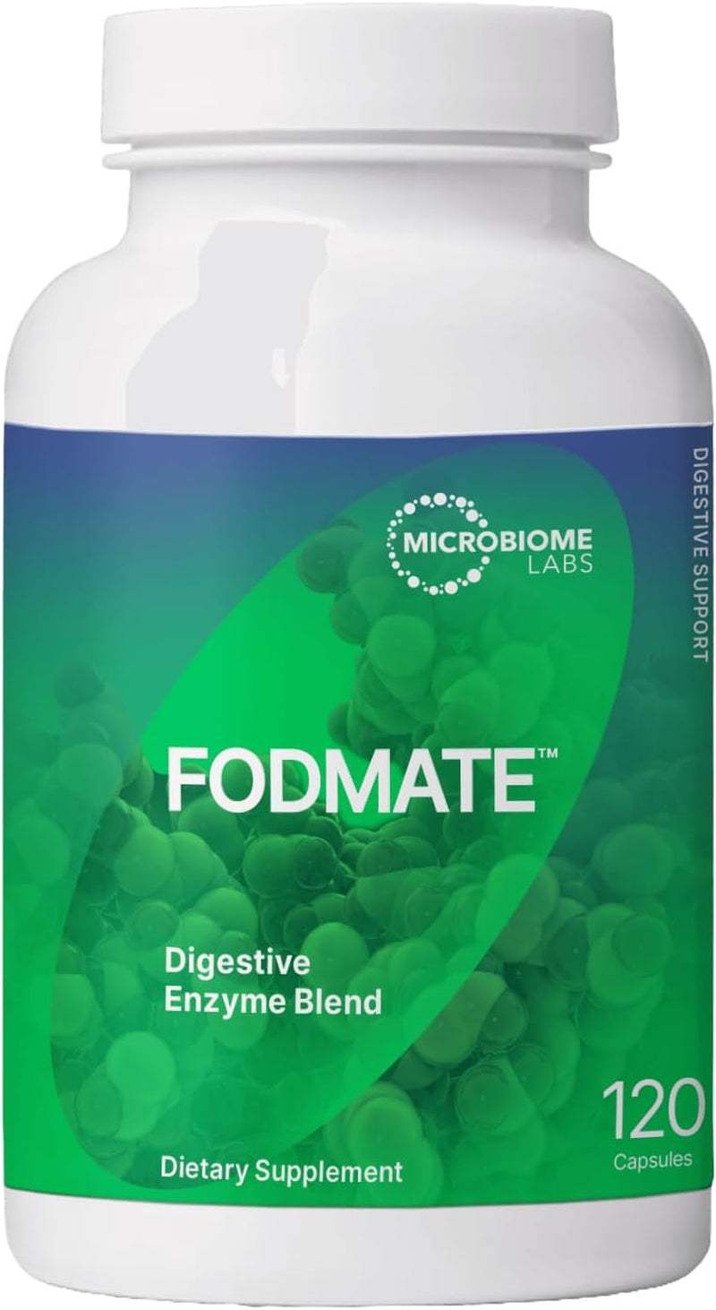 Microbiome Labs FODMATE Digestive Enzymes - Enzymes for Digestion, Occ ...