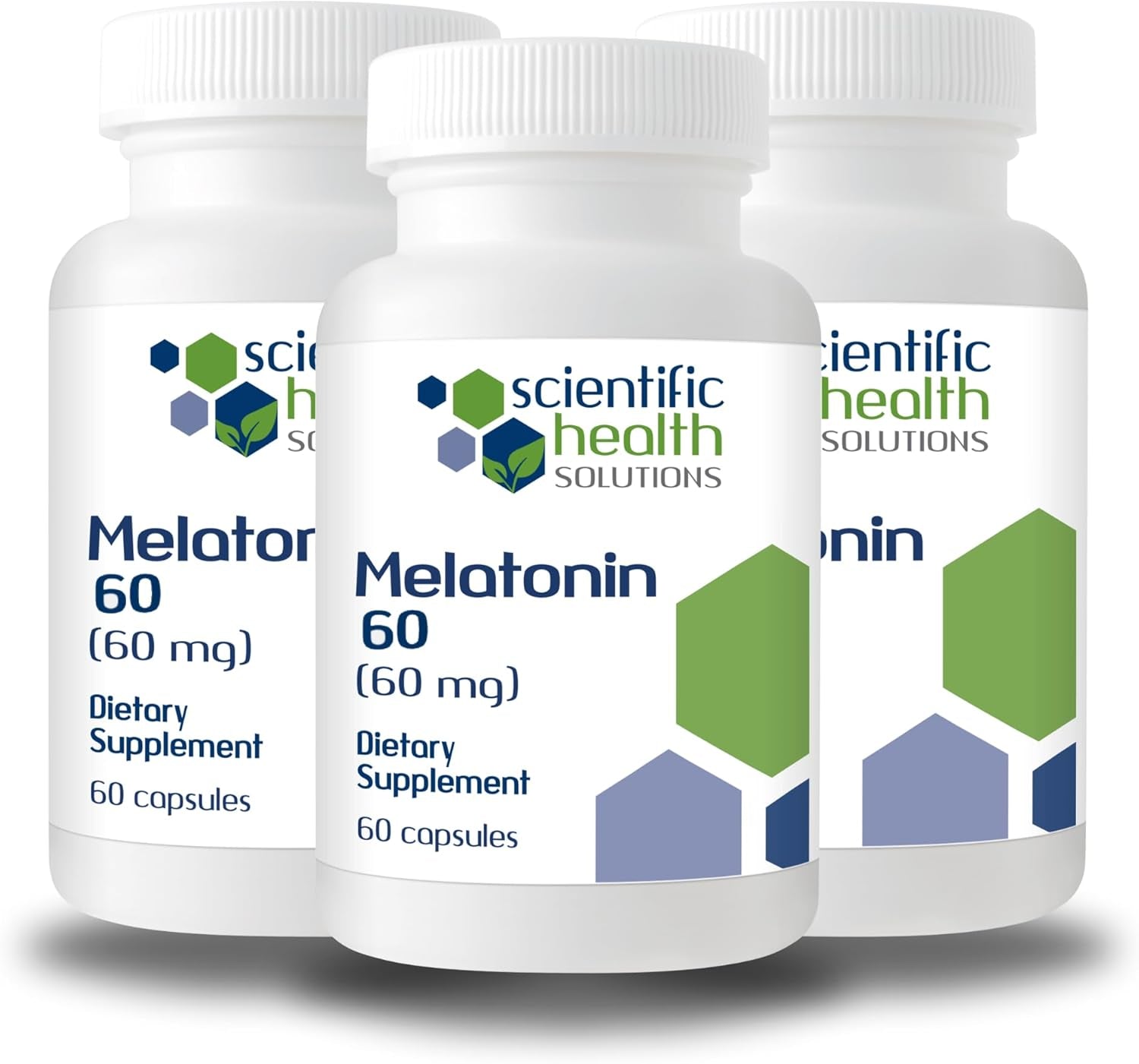 Melatonin 60Mg | High Dosage Melatonin in Easy-To-Swallow Capsules | V ...