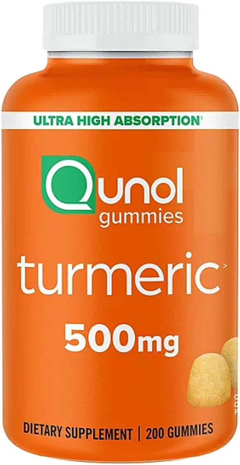 Qunol Turmeric Gummies, Qunol Gummy with 500Mg Turmeric Curcumin, Join ...
