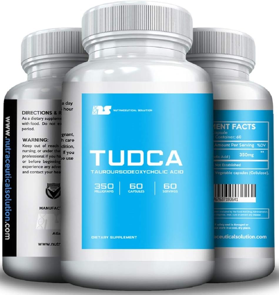 TUDCA | 350Mg per Capsule X 60 Capsules | Nutraceutical Solution | Tau ...