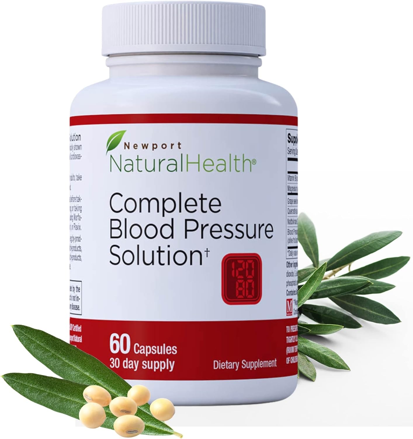 Complete Blood Pressure Support Vitamins: Healthy Blood Circulation Su ...