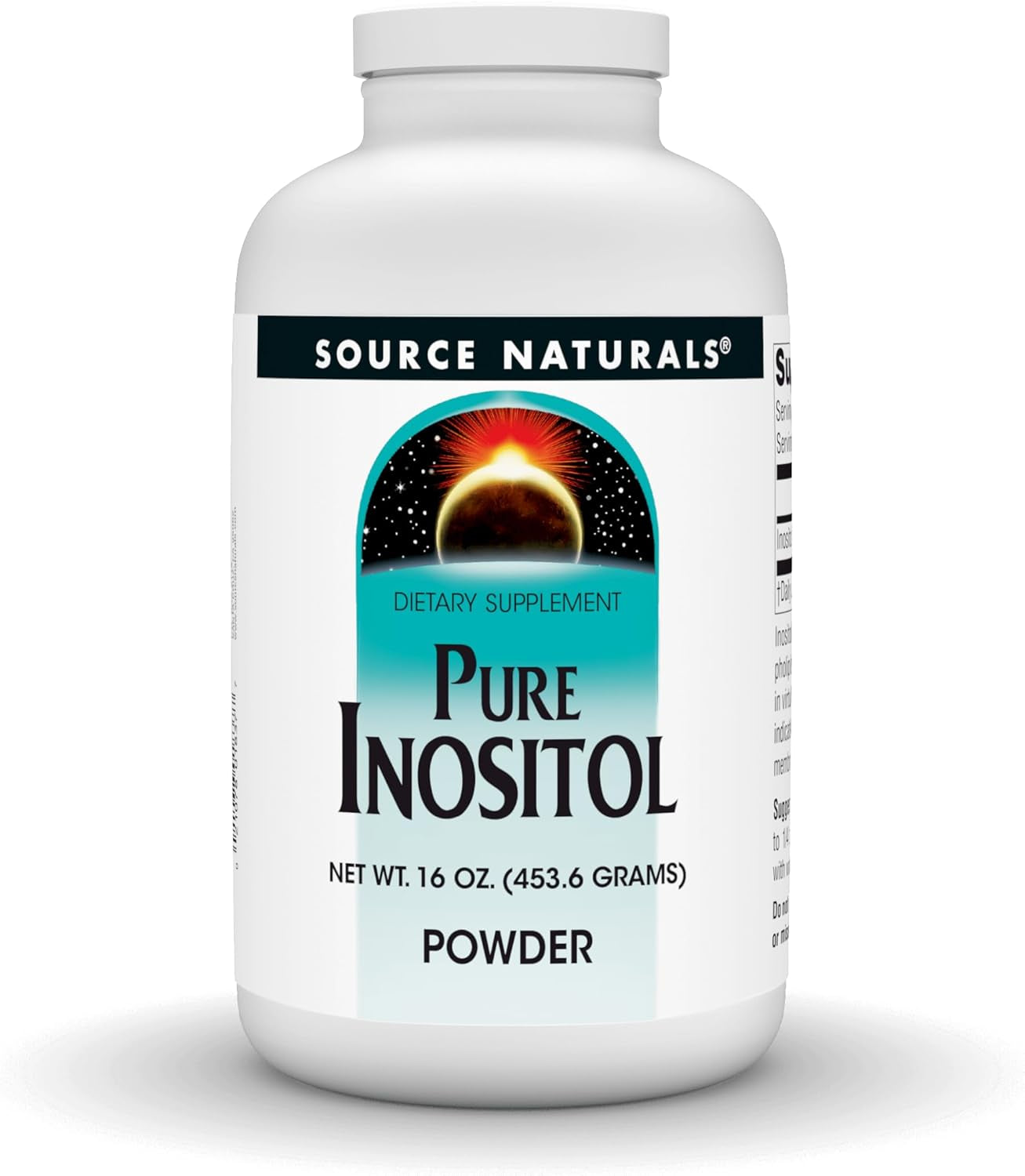 Source Naturals Pure Inositol, Dietary Supplement - 16 Oz POWDER ...