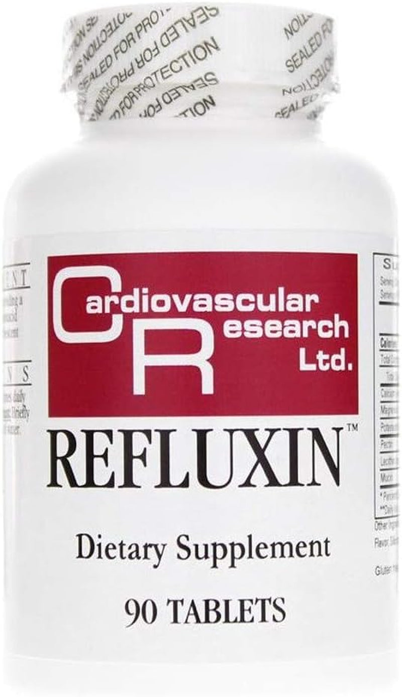 Cardiovascular Research Refluxin, White, 90 Count – My Store