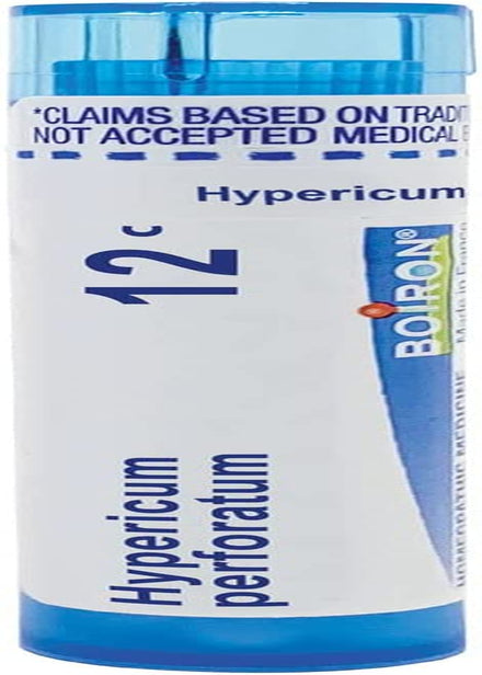 Boiron Hypericum Perforatum 12C, 80 Pellets, Homeopathic Medicine for ...