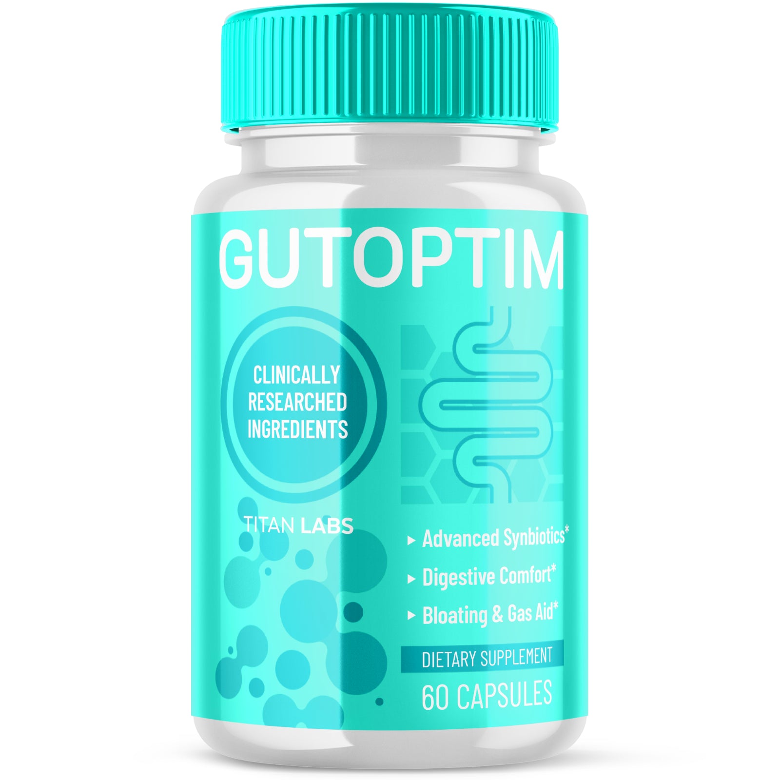 Gutoptim Probiotic Gut Health Formula - Enhance Digestive Function (60 ...