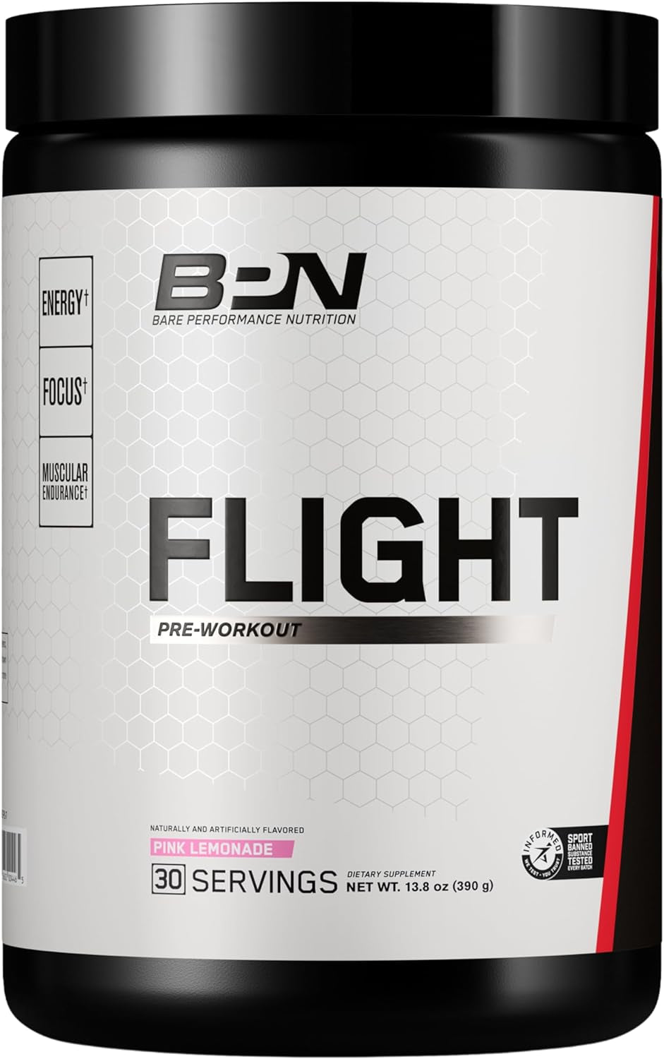 BARE PERFORMANCE NUTRITION BPN Flight Pre Workout, Supports Energy and ...